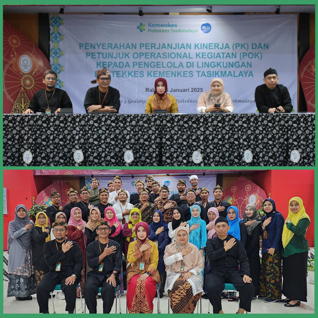 Penandatanganan PK dan Penyerahan POK Poltekkes Tasikmalaya Tahun 2025
